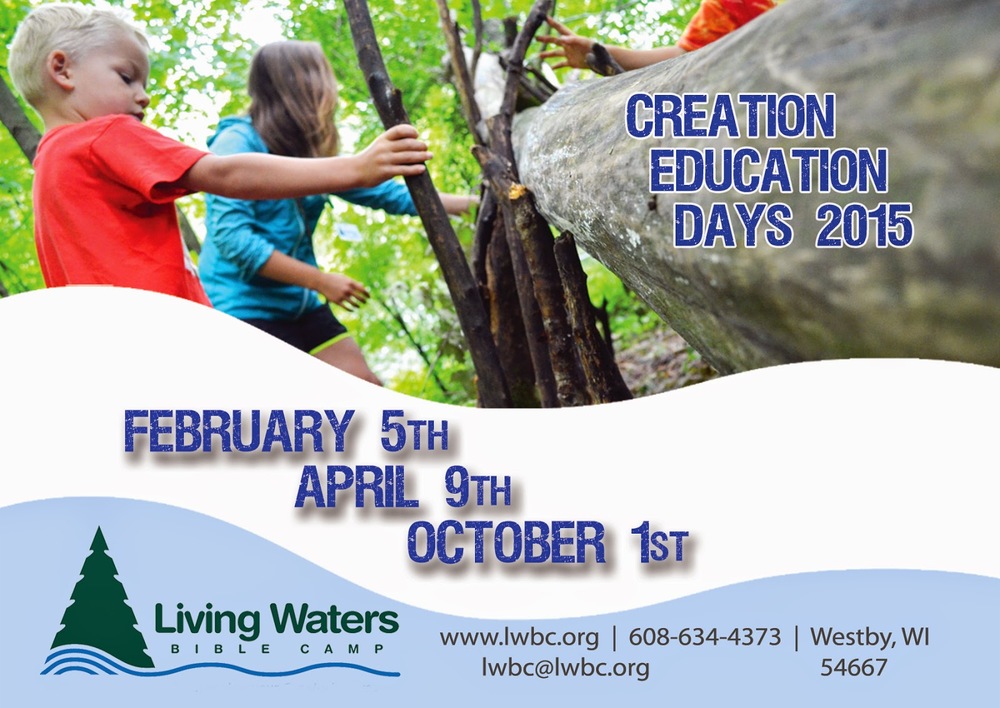 Creation Education Days - Living Waters Bible Camp
